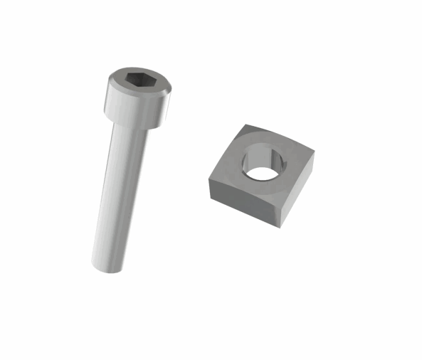 DIN 912 Inbus Bolt M8x40 A2-70 - Suncel Partnernettbutikk